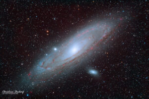 M31 - la galaxie d'andromède. - Astrophotographie Nord-Isère